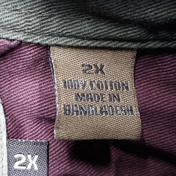 schmidt | Shirts | Ce Schmidt Workwear Mens 2x Maroon Long Sleeve ...